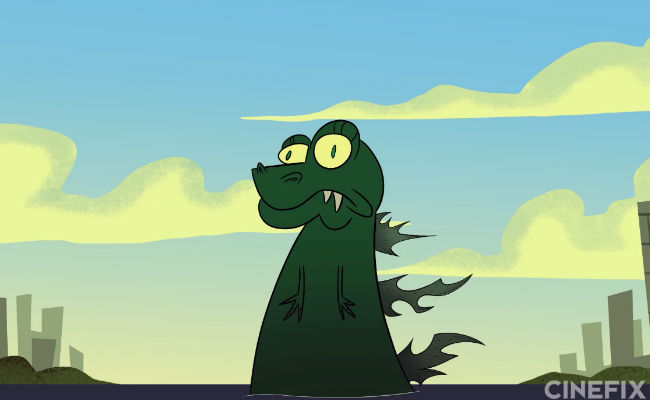 Think monsters have it easy? Even Godzilla has a Bad Day ...